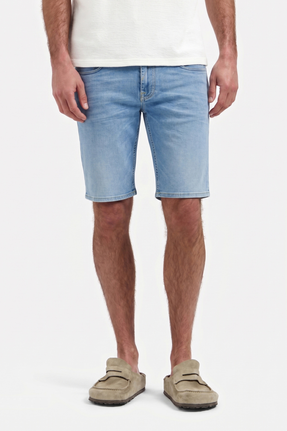 NO-EXCESS blauwe heren korte broek | Shop nu bij Sans.nl